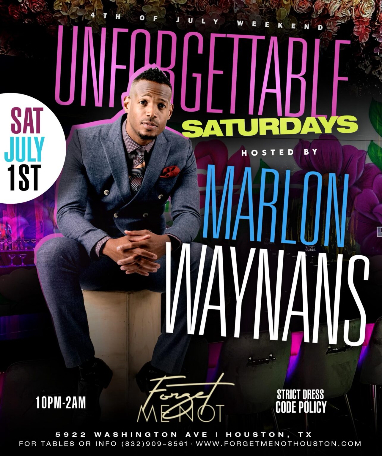 Upcoming Events › Upcoming Events › – Forget Me Not